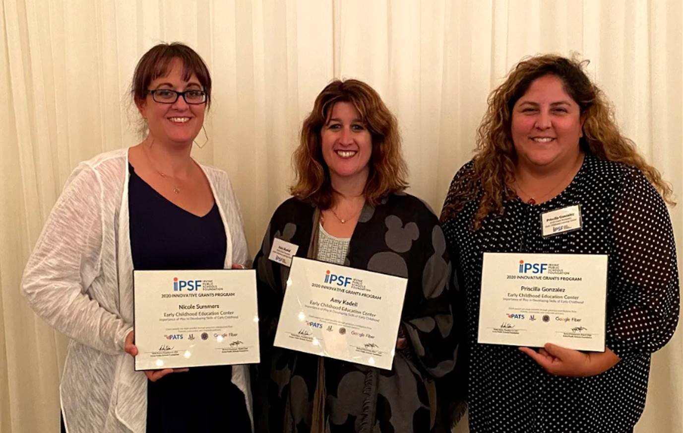 Congratulations IPSF Grant Recipients | Early Childhood Learning Center